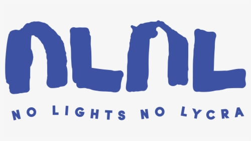 Nlnl Logo Blue Transparent - No Lights No Lycra, HD Png Download - kindpng