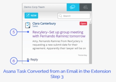 Asana Product Screenshot - Task Project Management App, HD Png Download ...