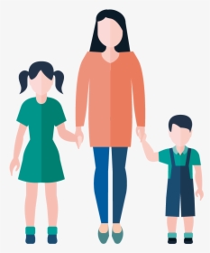 Familia Monoparental - Monoparental Png, Transparent Png - kindpng