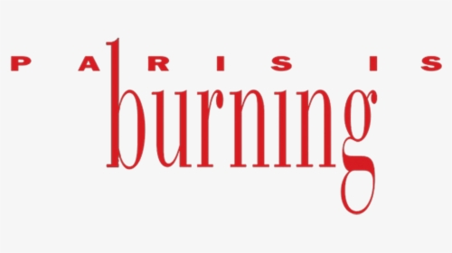 Paris Is Burning Logo, HD Png Download - kindpng