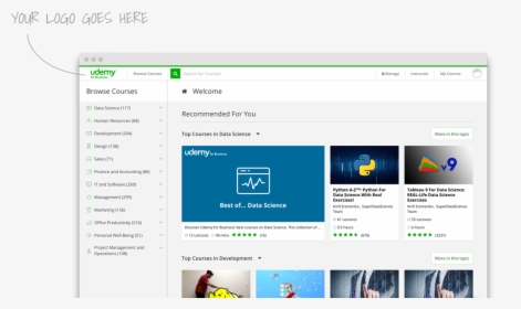 Udemy For Business Interface, HD Png Download - kindpng