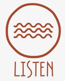 Listening - Circle, HD Png Download - kindpng
