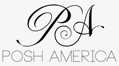Posh America - Calligraphy, HD Png Download - kindpng