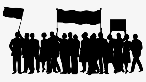 Protest - Activist Silhouette, HD Png Download - kindpng