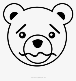Nervous Coloring Page - Drawing, HD Png Download - kindpng