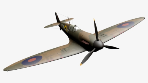 Spitfire - Front View, HD Png Download - kindpng