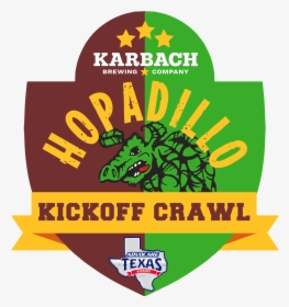 Karbach Brewing Hopadillo Logo, HD Png Download - kindpng