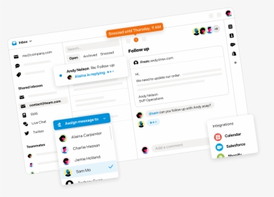 Inbox Sample - Screenshot, HD Png Download - kindpng