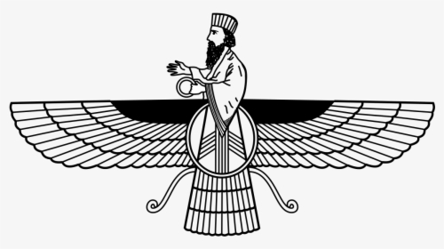 Zoroastrianism Symbol, HD Png Download - kindpng