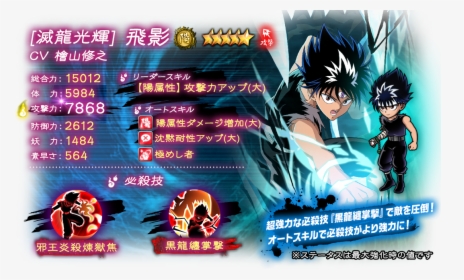 Hiei Png, Transparent Png - kindpng