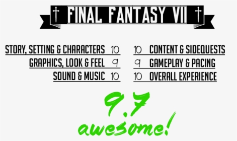 Ffvii Logo Png, Transparent Png - kindpng