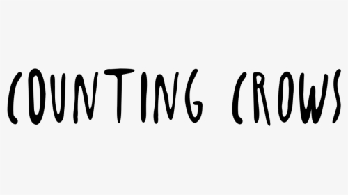 Counting Crows Logo, HD Png Download - kindpng