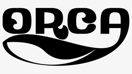 Monochrome,area,text - Orca Logo Vector, HD Png Download - kindpng