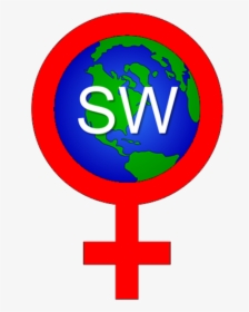 Super Worldwide Girls Symbol - Vector Earth Logo Png, Transparent Png ...