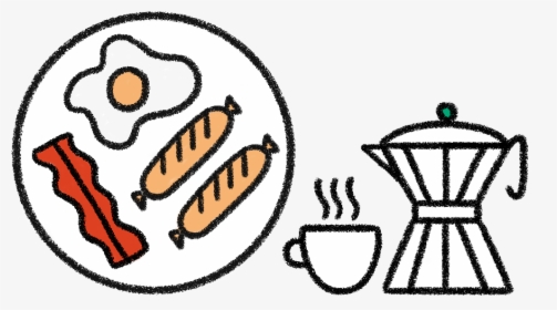 Breakfast Clipart , Png Download - Drawing, Transparent Png - kindpng