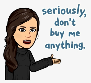 Bitmoji Girl With Brown Hair , Png Download - Girl Bitmoji Transparent ...