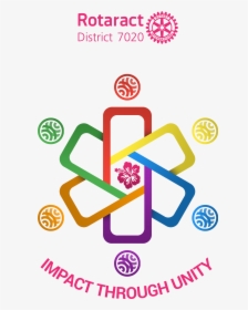 Rotaract 7020 Logo, HD Png Download - kindpng