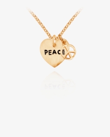 Peace Pendant - Turquoise Peace Sign, HD Png Download - kindpng