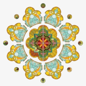Byland Abbey Rose Window, HD Png Download - kindpng