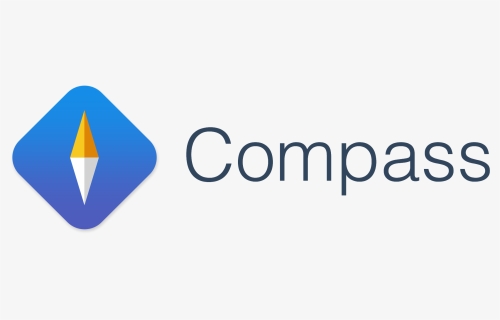 Compass Logo - Food Marble Logo Png, Transparent Png - kindpng