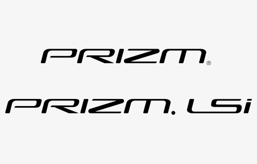 Prism Logo Png Transparent - Black-and-white, Png Download - kindpng