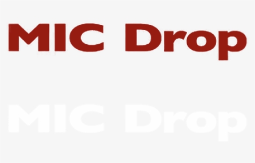 Mic Drop Png - Carmine, Transparent Png - kindpng
